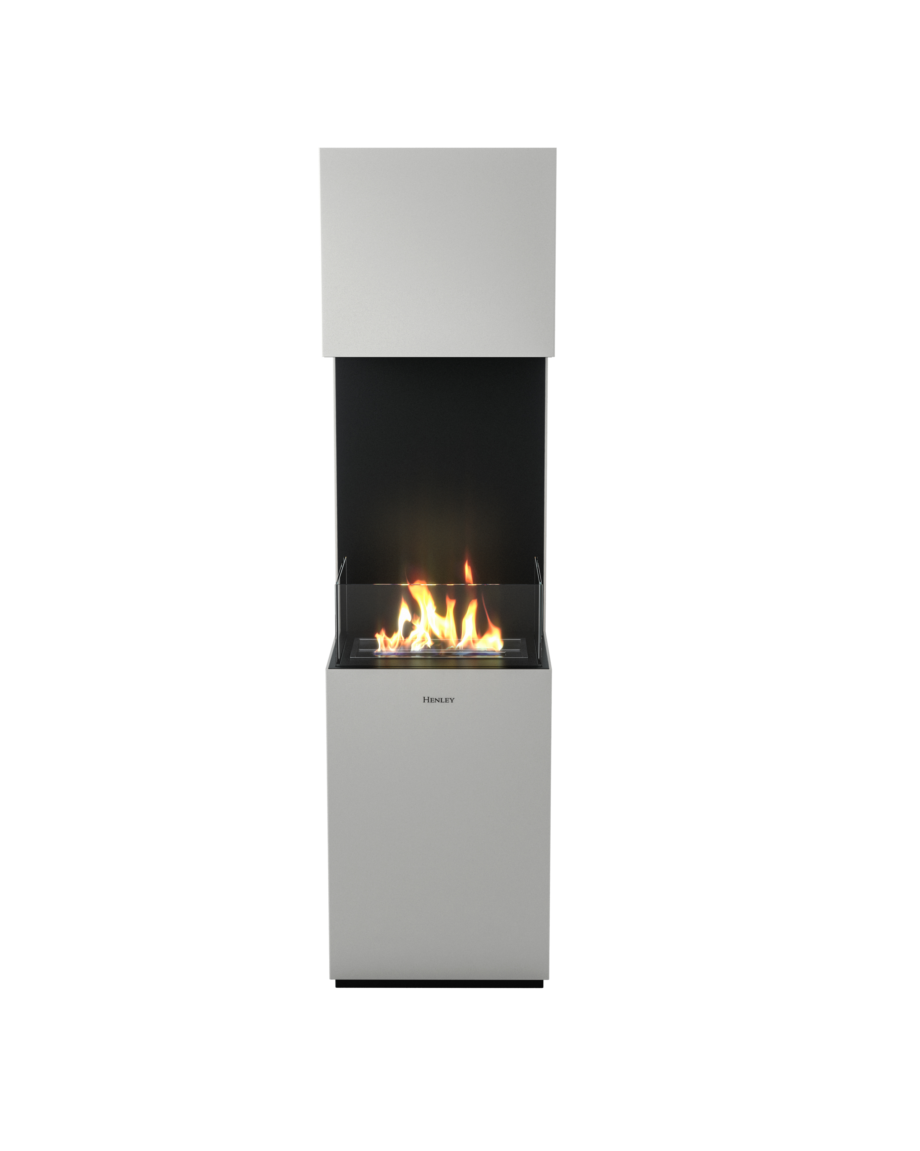 Henleyvienna White Bioethanol Fire Bio-Nx1001-Wh