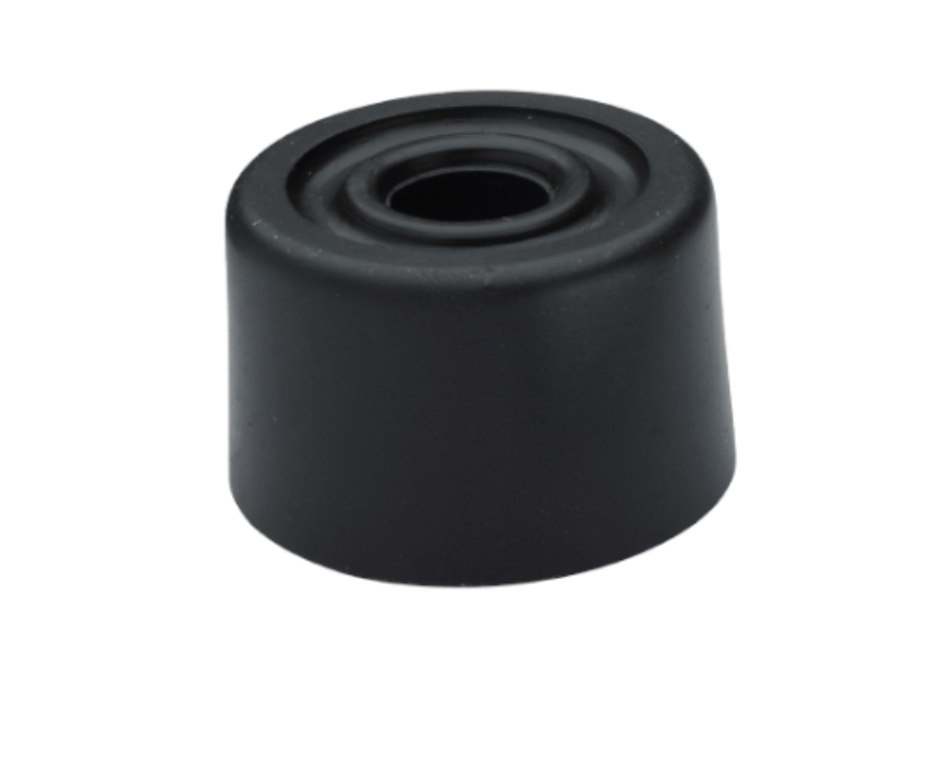 Door Stop Plastic Black (2)