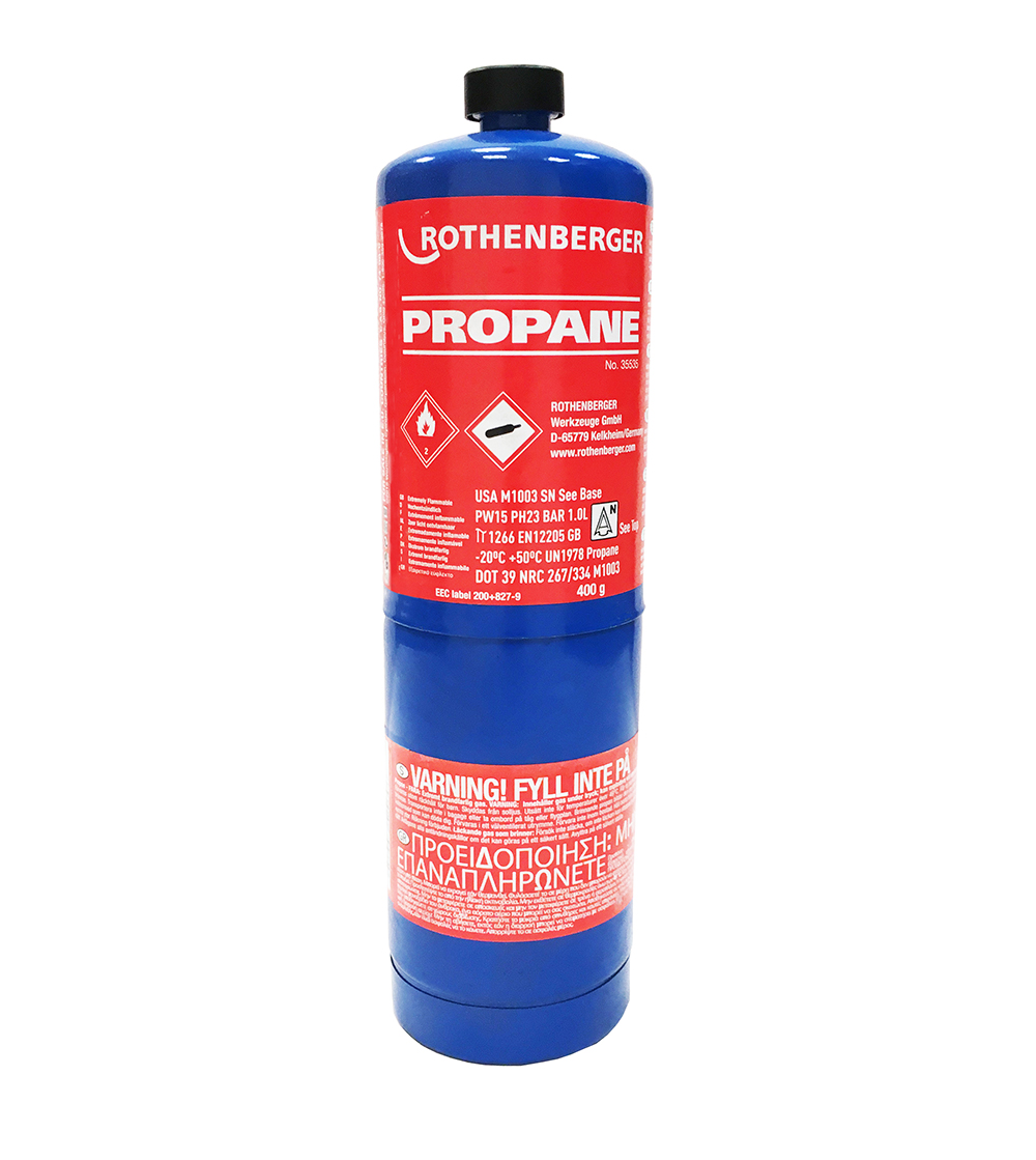 Rothenberger Propane Gas Cylinder