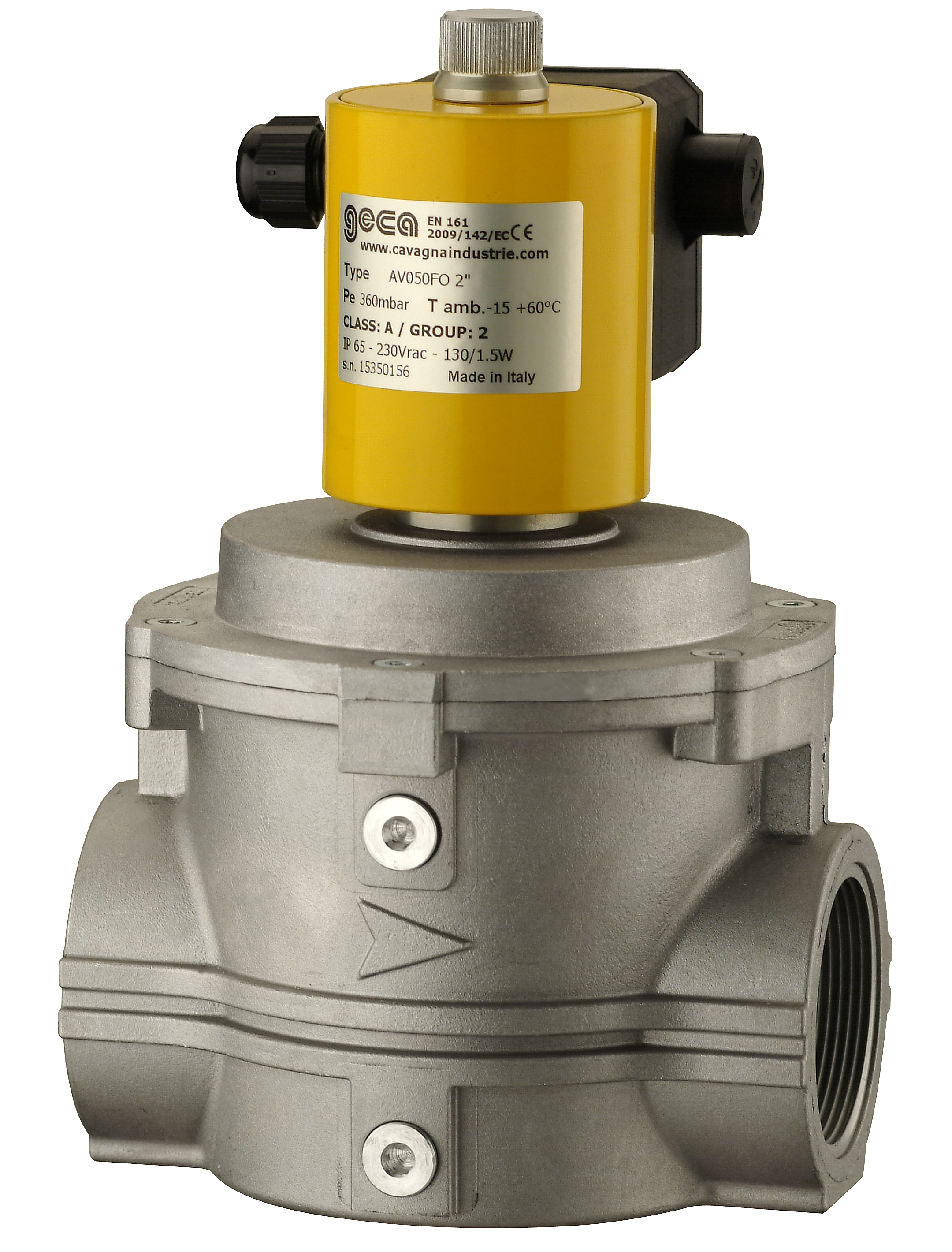 Eph 1" Fxf Gas Slam Shut Valve