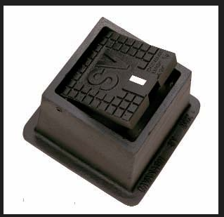 Hinged Sluice Valve Cover & Frame Otter A0360