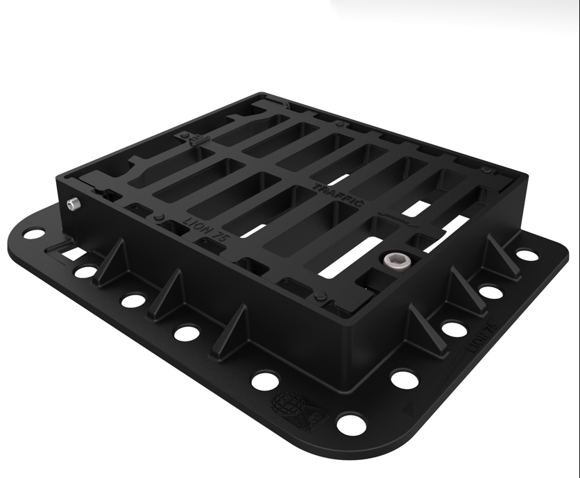 Lockable Gully Grating 365 x 310 x 75mm A118 C250