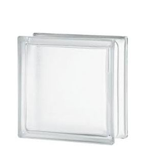 190mm x 190mm Cloudy Clear Glass Block