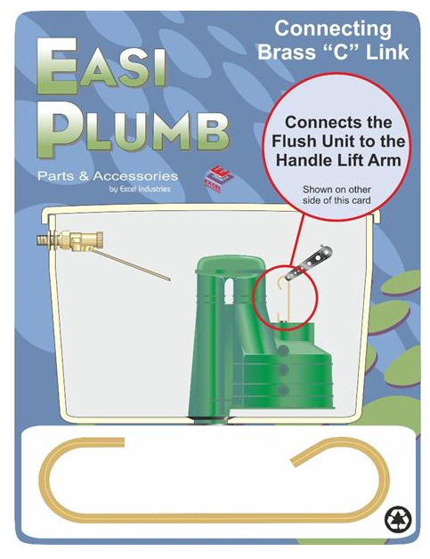 Easi Plumb Pre-Packed Fittings Short 'C' Link Conn