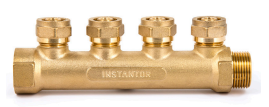 Instantor Press Manifold 3/4" x 16mm 4 Port 771877k