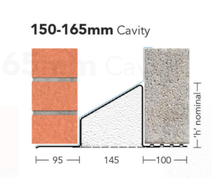 Keystone Insulated Lintel 2550mm S/K-150