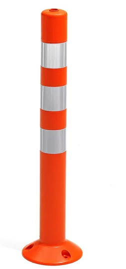 Orange Flip Over PVC Bollard