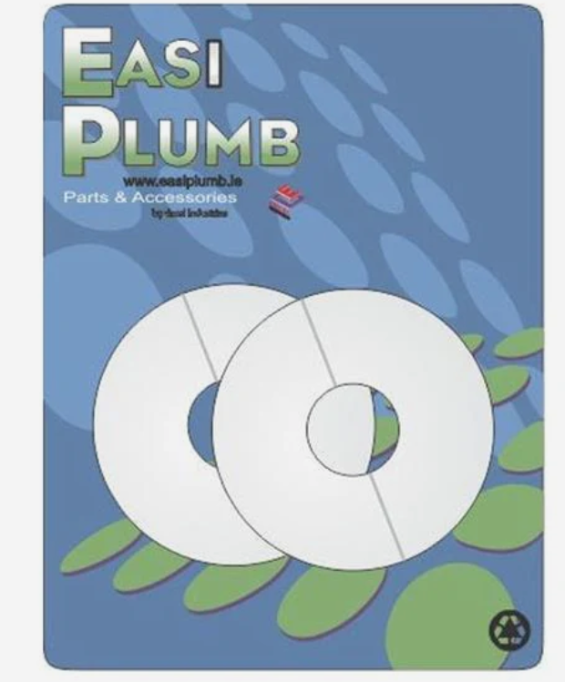 Easi Plumb Pipe Covers White 2/pack Ep12pc