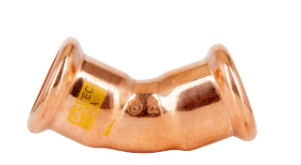 Instantor Gas Copper Press Obtuse Bend 1/2"