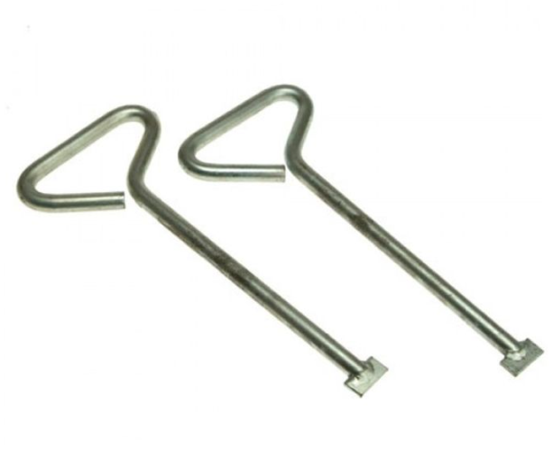Galv Manhole Lift Keys *pair*