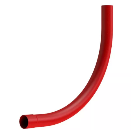 ESB 110mm x 90 Red Ducting Bend