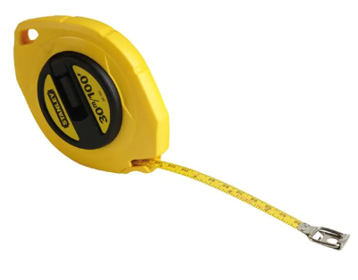 Stanley Closed Case Steel Measure Tape 30m/100ft 0-34-107