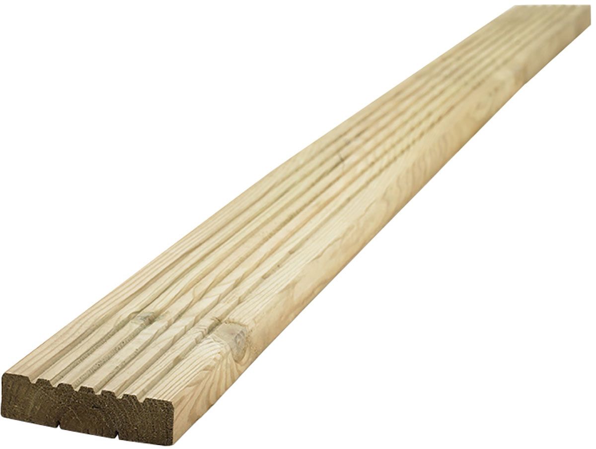 Reeded Decking- 150mm X 44mm X 4.8m (16 Ft Approx)