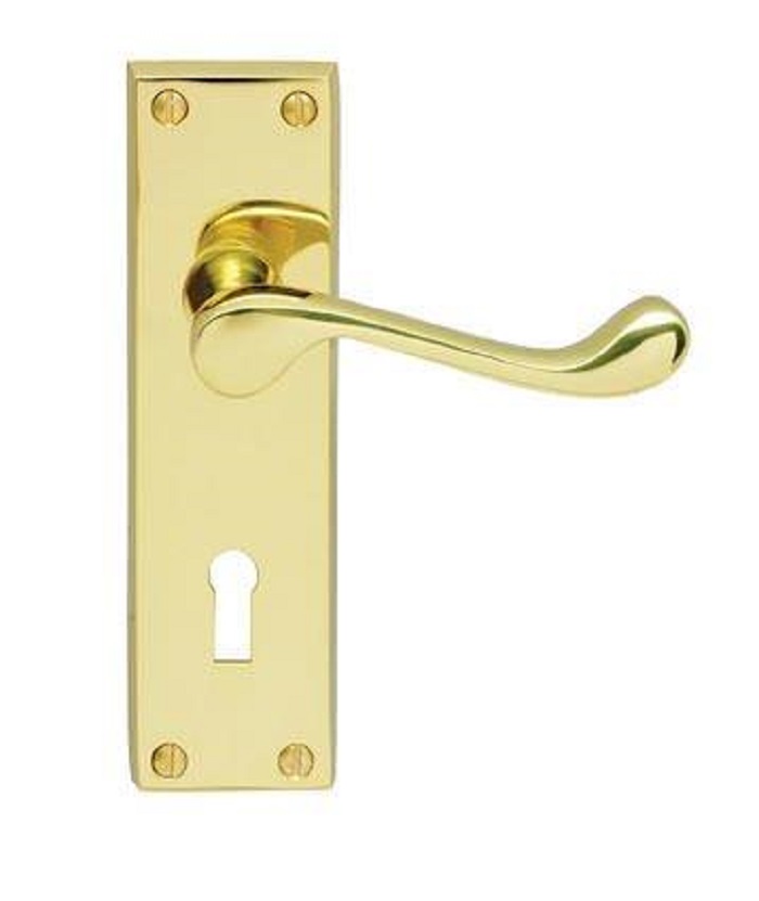 Victorian Scroll Lever Lock Eb