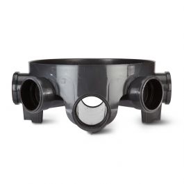 Polypipe Manhole Base 460mm 4" Outlets