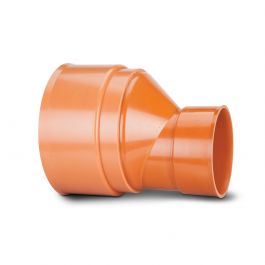 Polysewer 225mm x 150mm Level Invertical Reducer
